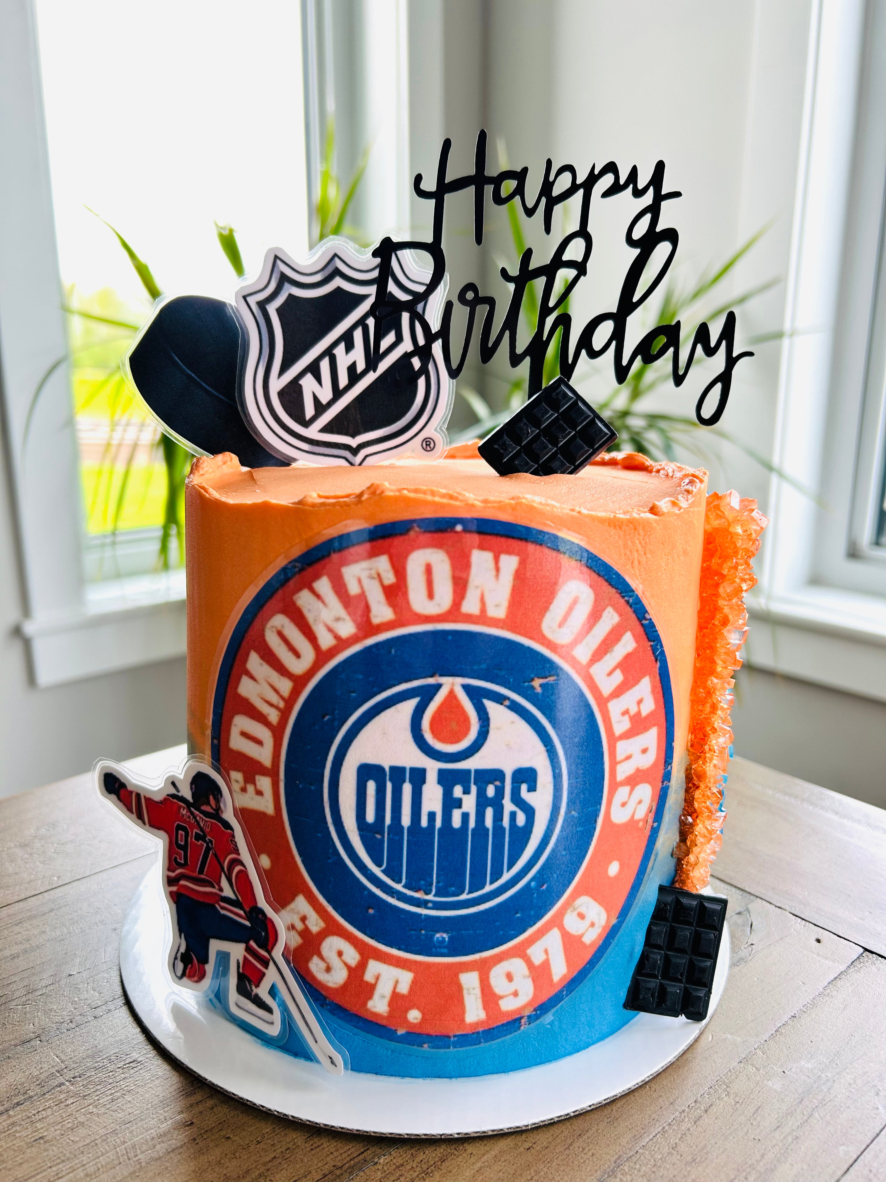 Oilers Cake – Sweet Treats from Home
